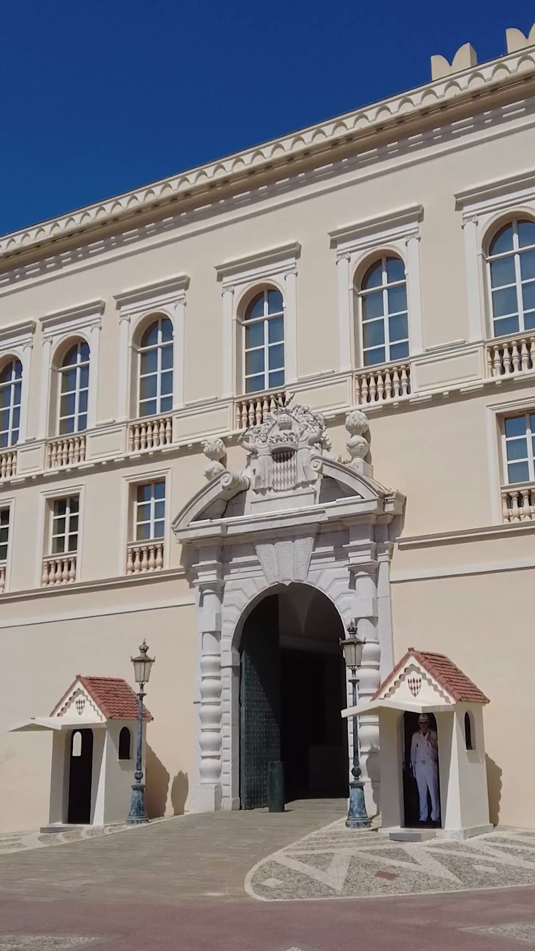 Prince's Palace Monaco Gate Guard Ceremonial Stock Footage SBV ...