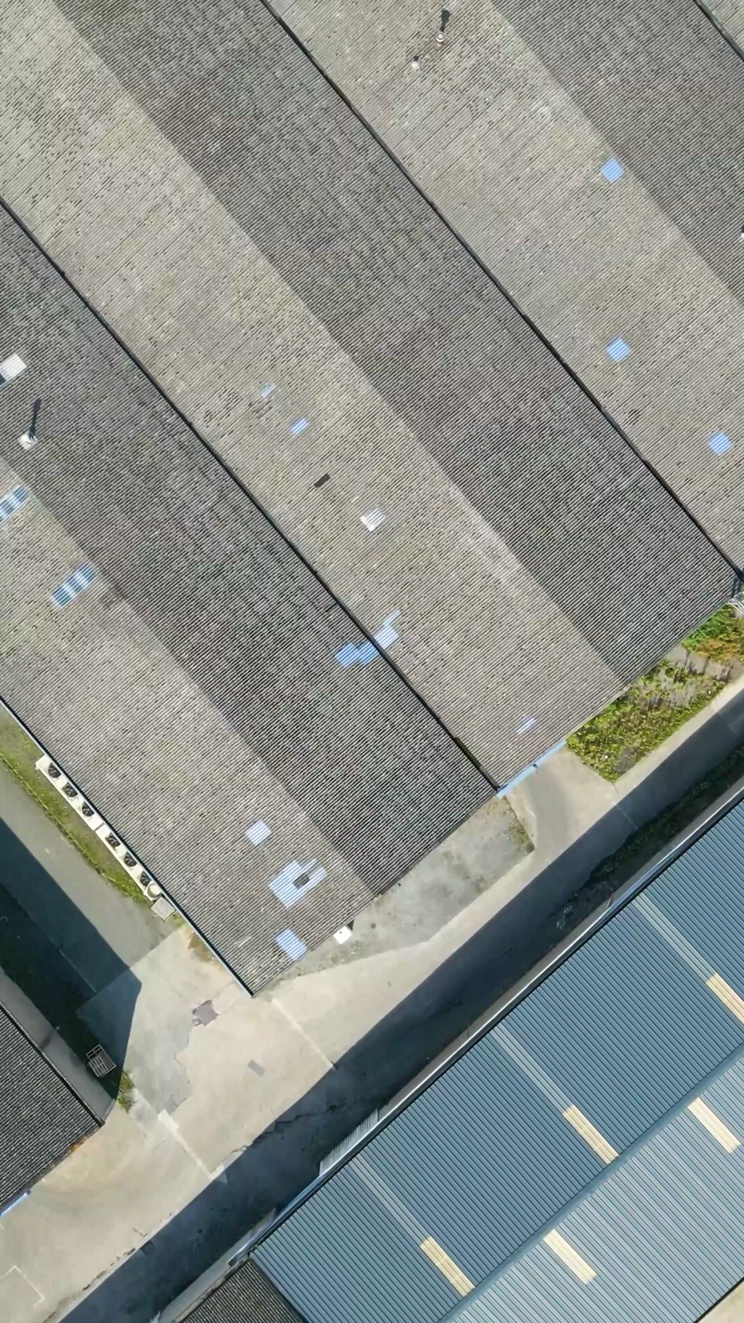 Industrial Warehouse Facility Roof From Stock Footage SBV-353202855 ...
