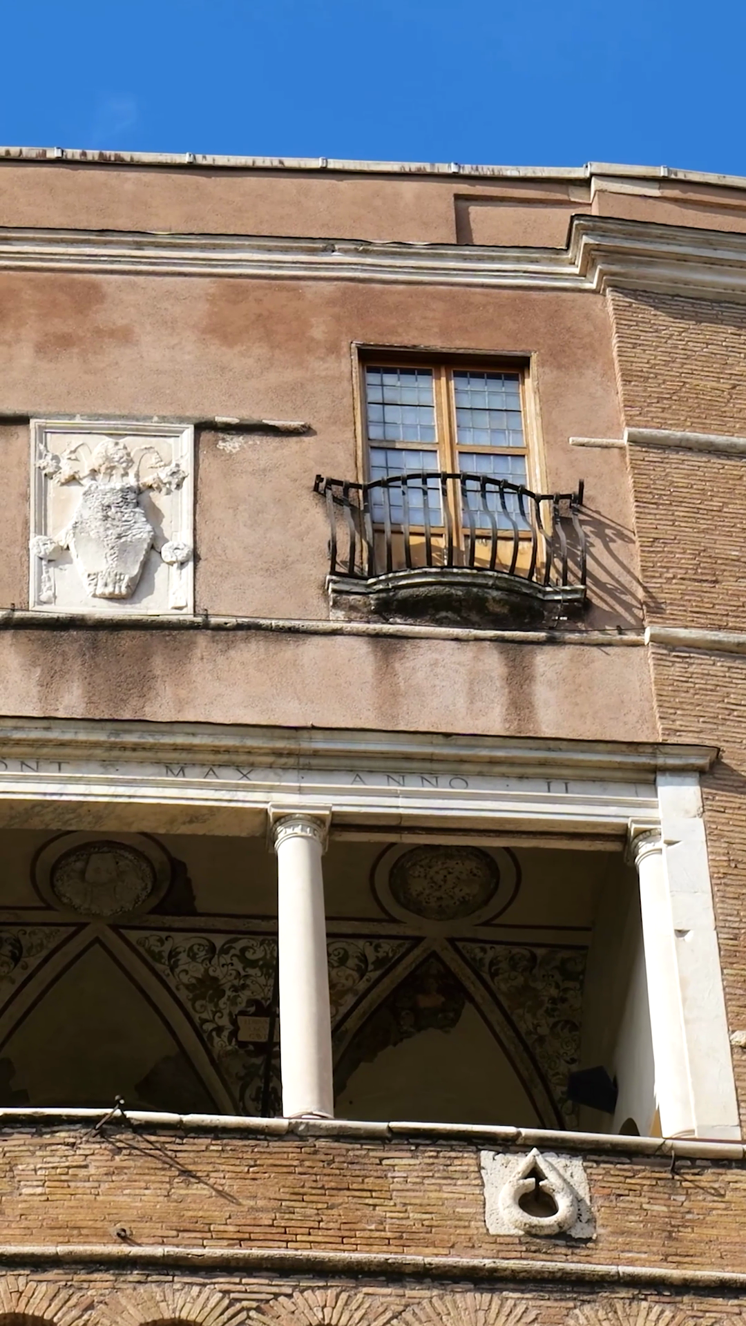 Windows Balconies Upper Castel Sant'angelo Stock Footage SBV-353268437 ...