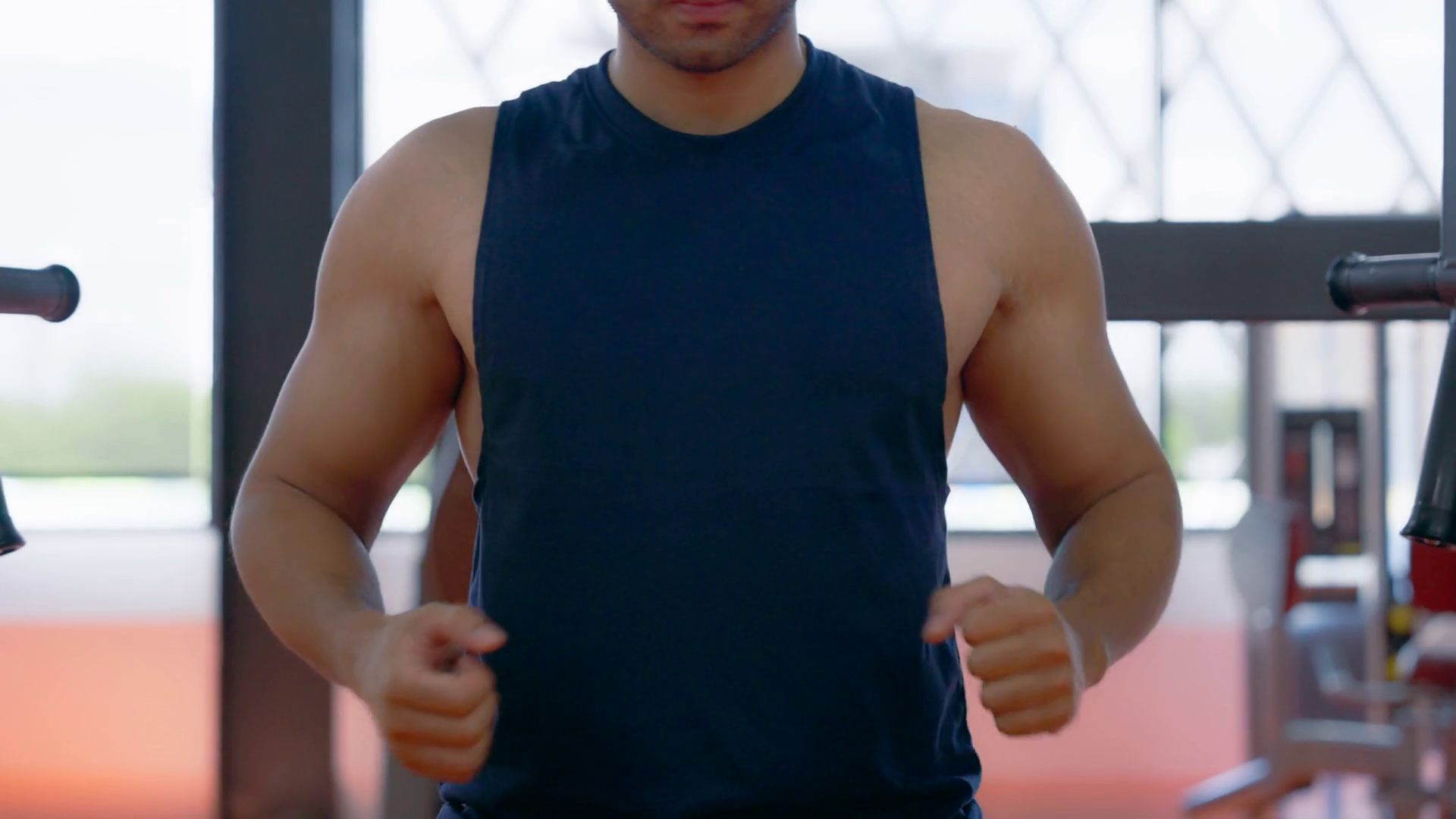 Motivated Young Asian Sportsman Having Stock Footage SBV-348508782 ...