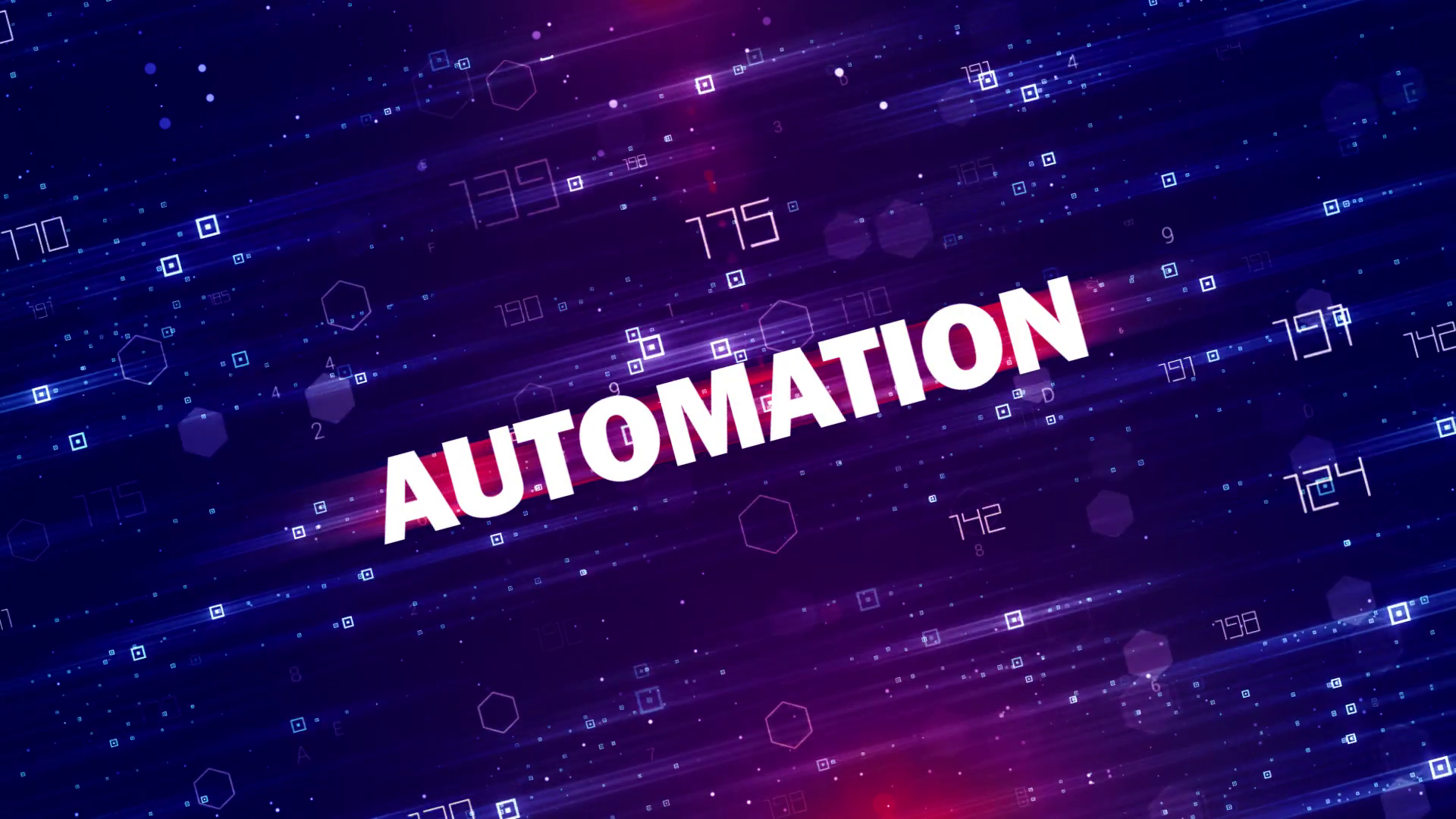 Automation Tech Background Stock Motion Graphics SBV-351338045 ...