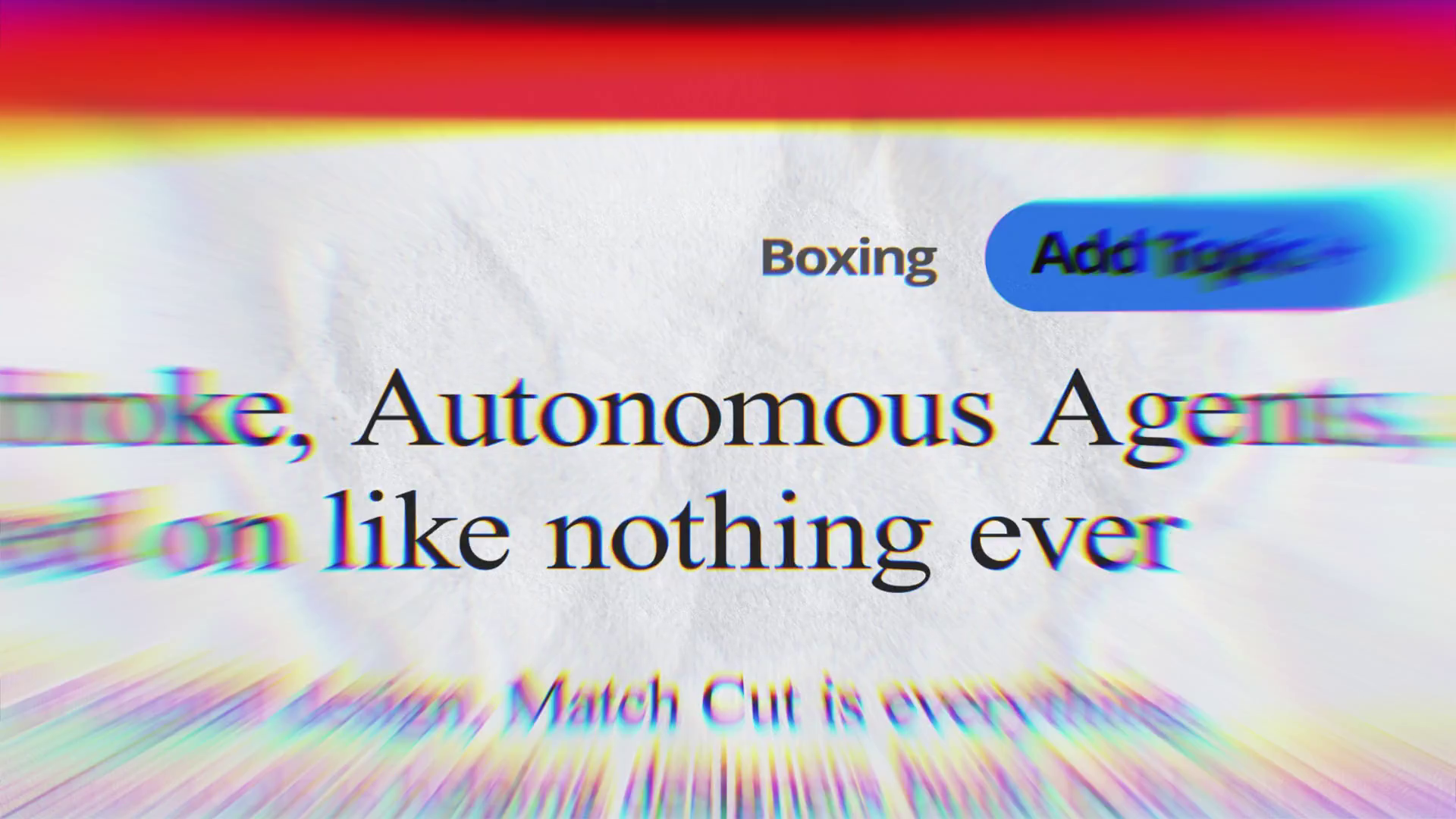Autonomous Agents Word On Match Cut News Stock Motion Graphics SBV ...