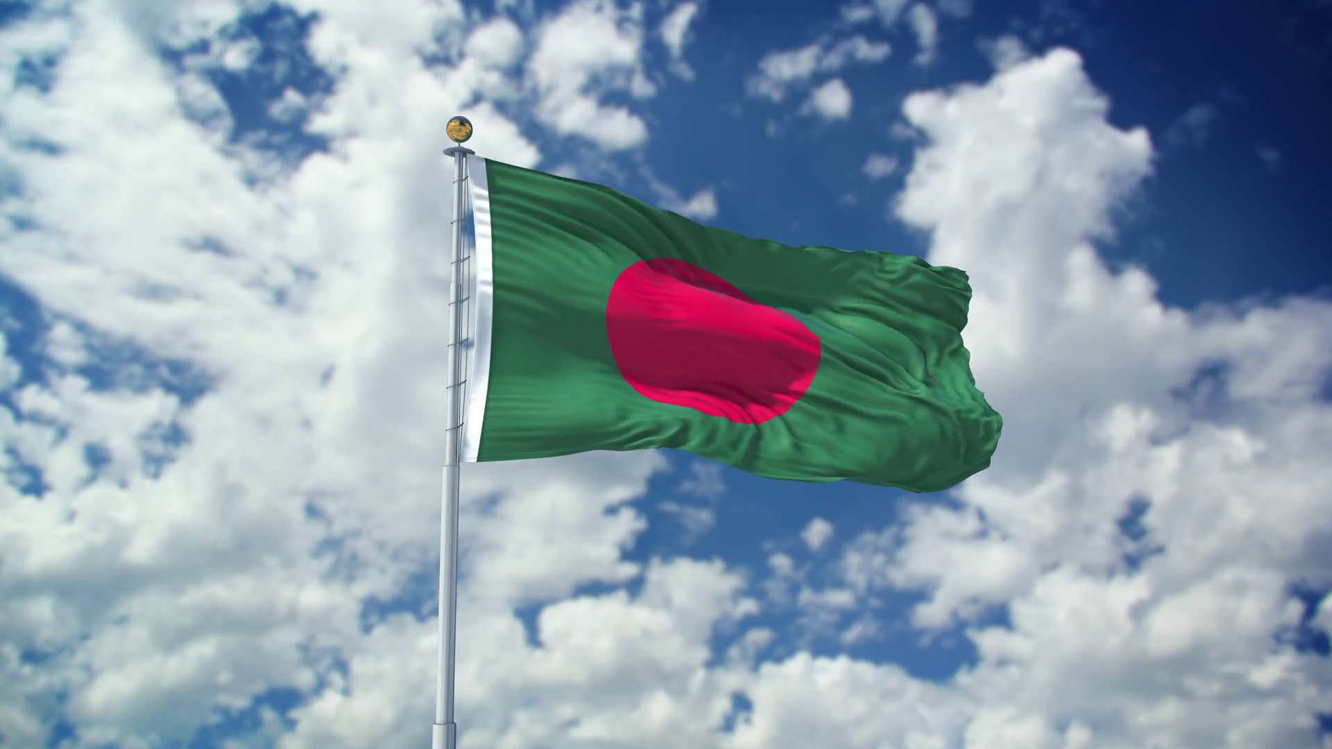 Bangladesh Flag Realistic Waving 4k Stock Motion Graphics SBV-348585360 ...