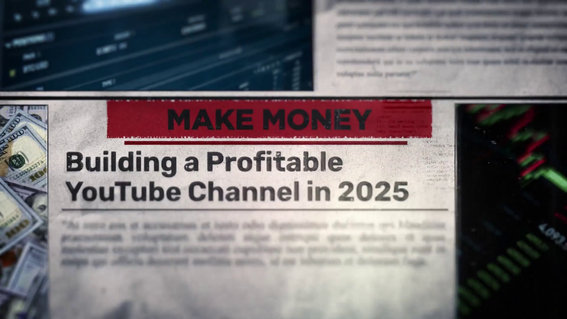 Building Profitable Youtube Channel In 2025 Stock Motion Graphics SBV ...