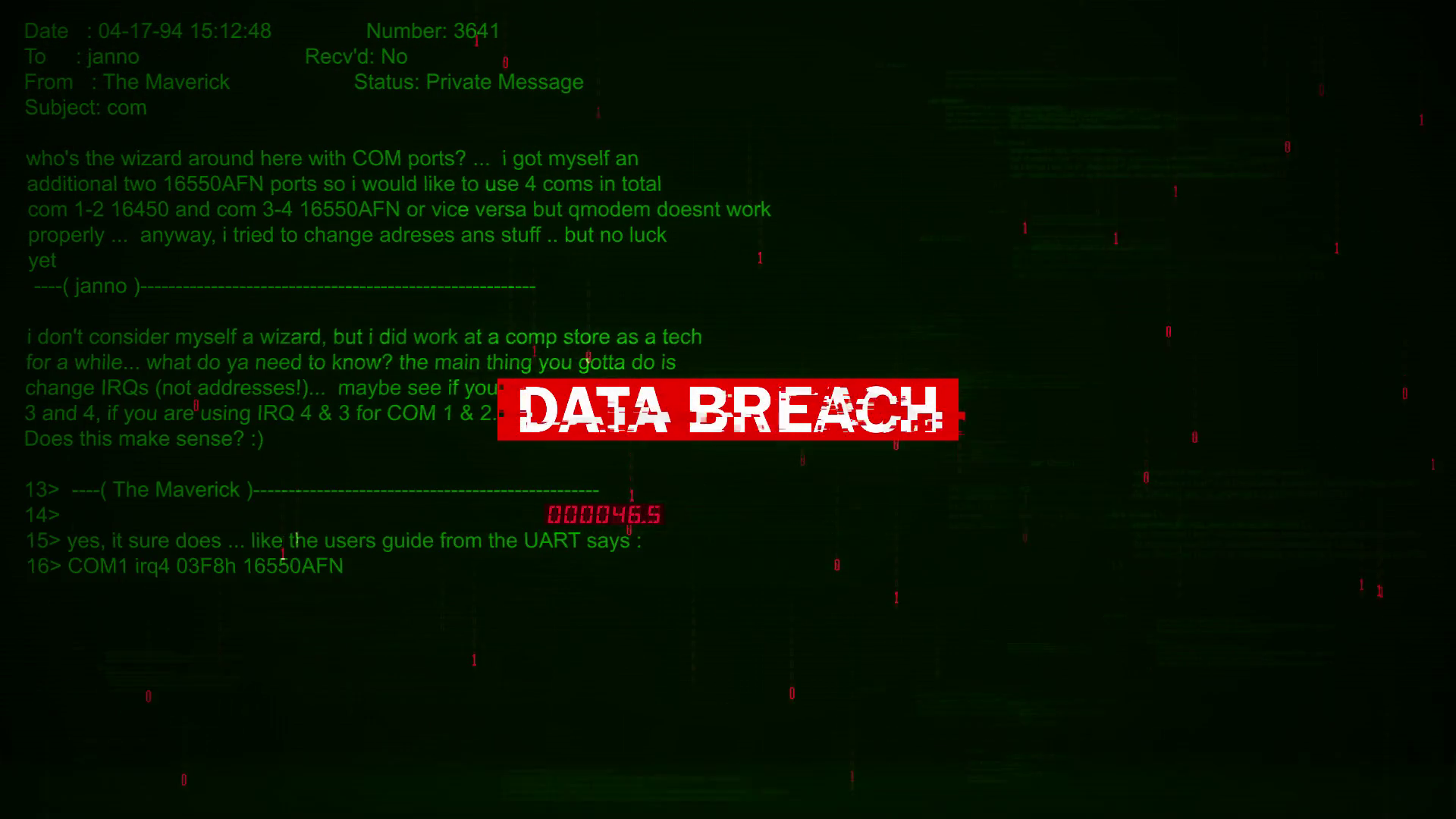 Data Breach Warning Text On Hacking Stock Motion Graphics SBV-351720197 - Storyblocks