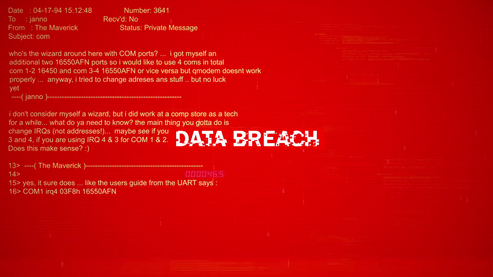Data Breach Warning Text On Hacking Stock Motion Graphics SBV-351720199 - Storyblocks