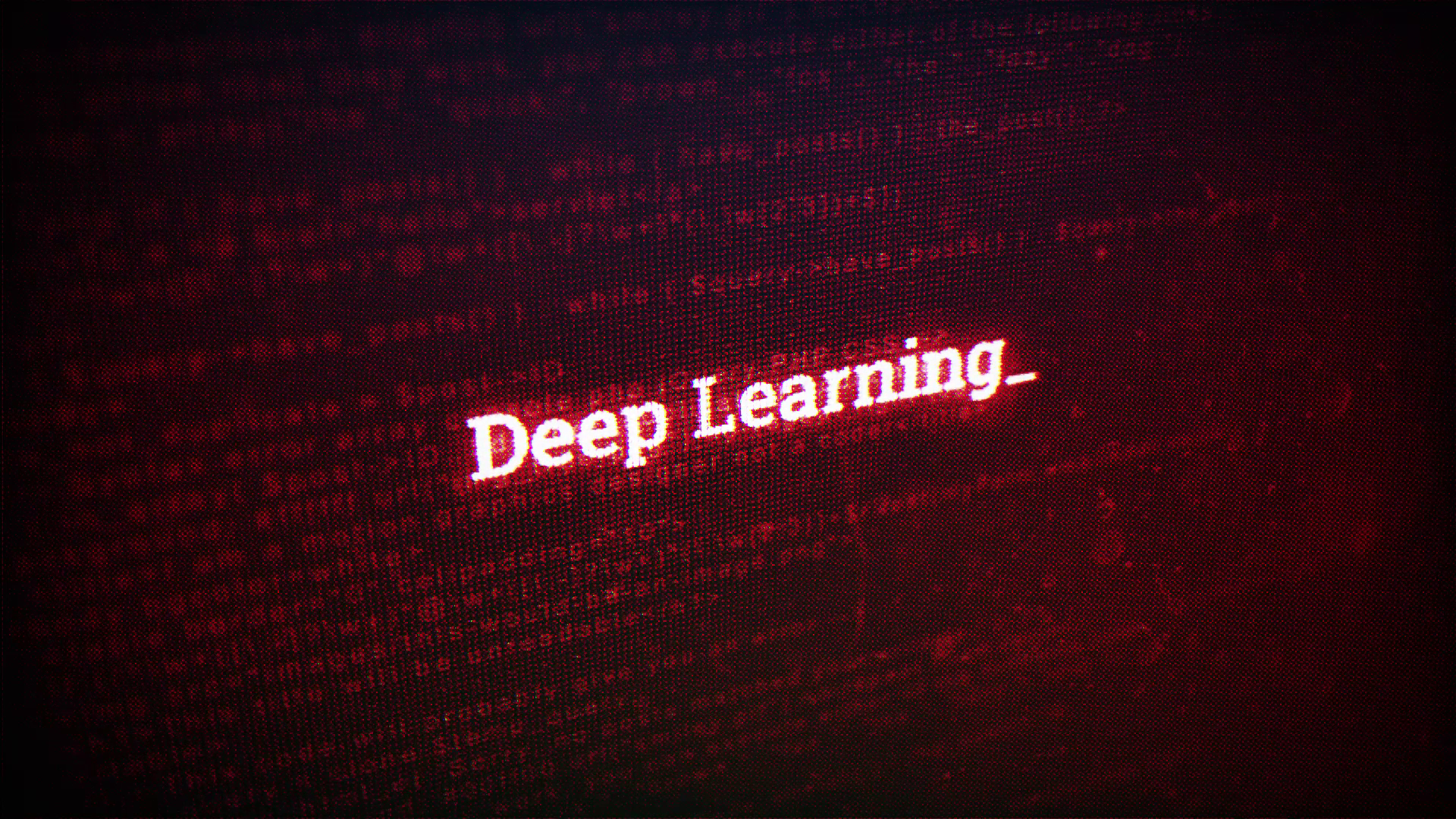 Deep Learning On Digital Screen Message On Stock Motion Graphics SBV ...