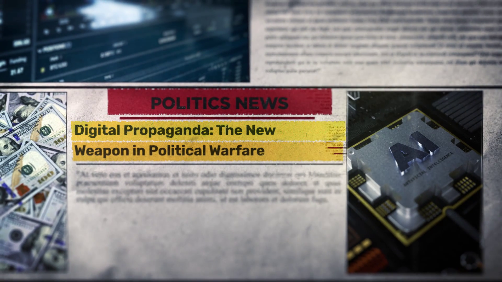 Digital Propaganda New Weapon In Political Stock Motion Graphics SBV ...