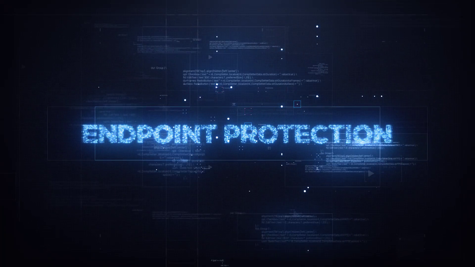 Endpoint Protection Word On Dynamic Stock Motion Graphics SBV-351713468 ...
