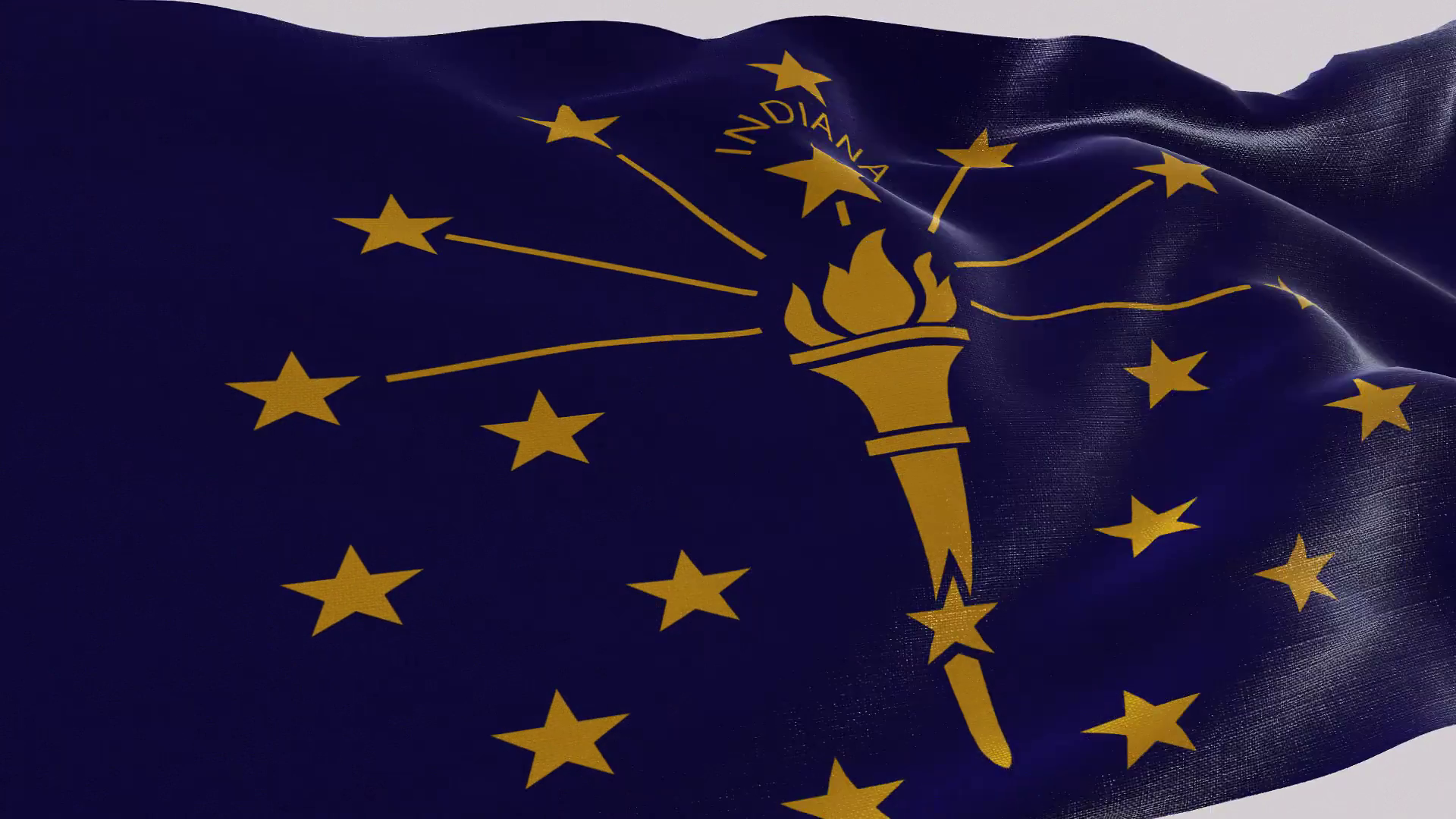 Flag Of Indiana State Stock Motion Graphics SBV-348436386 - Storyblocks