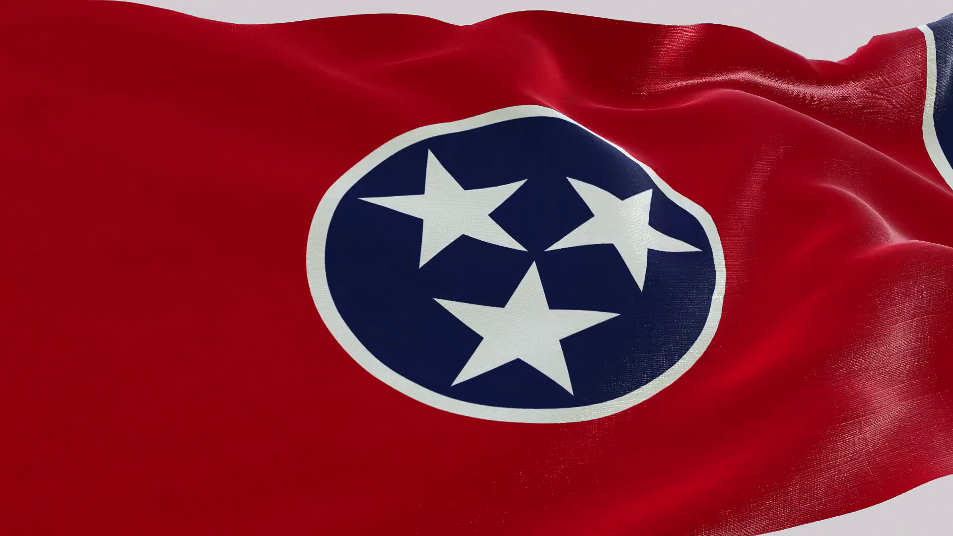 Flag Of Tennessee State Stock Motion Graphics SBV-348435415 - Storyblocks