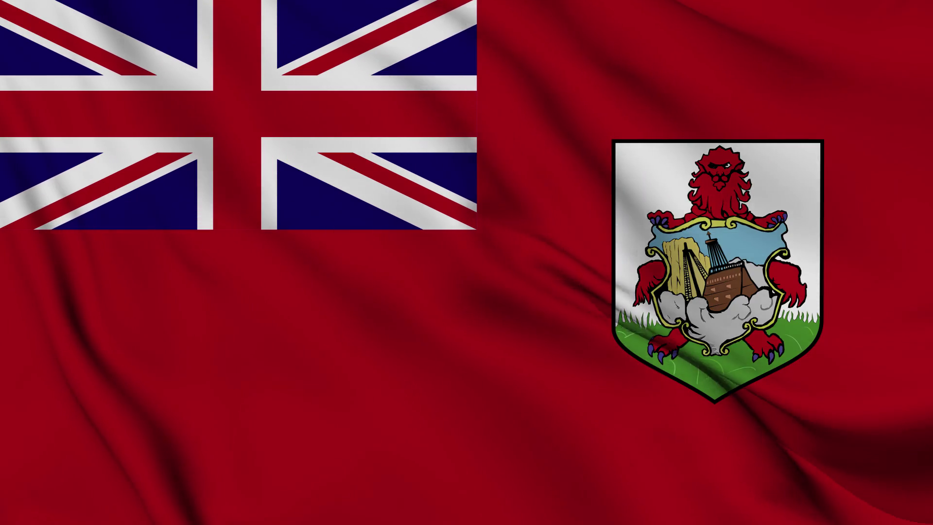 Flag Of Bermuda Stock Motion Graphics SBV-348810891 - Storyblocks