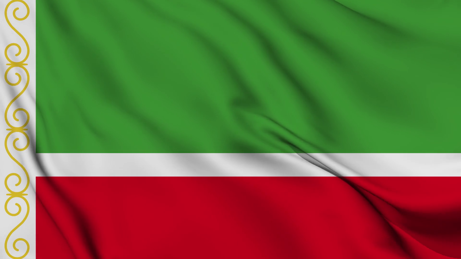 Flag Of Chechen Republic Stock Motion Graphics SBV-348810761 - Storyblocks