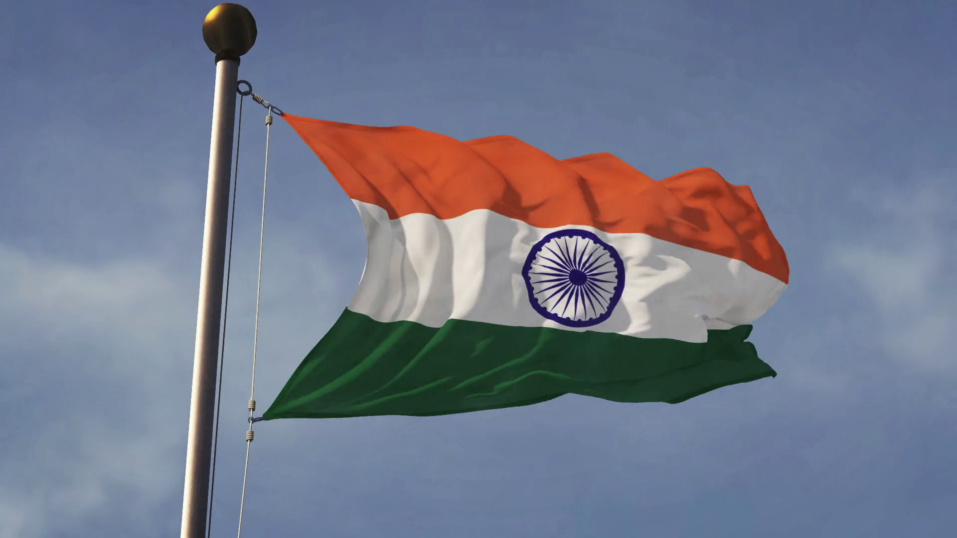 India Flag Fast Waveing Stock Motion Graphics SBV-348386541 - Storyblocks