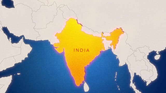 India Map | Nature motion backgrounds - Storyblocks