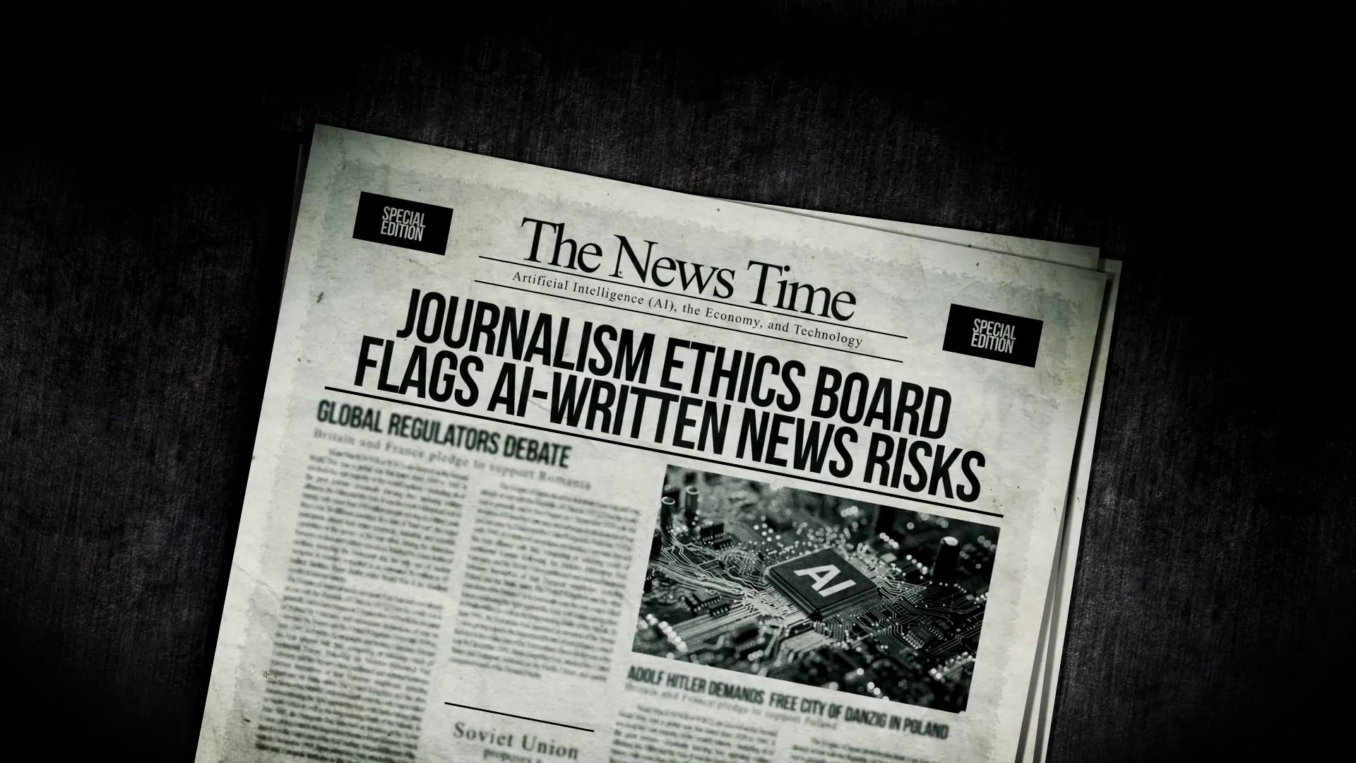 Journalism Ethics Board Flags Ai Written Stock Motion Graphics SBV ...