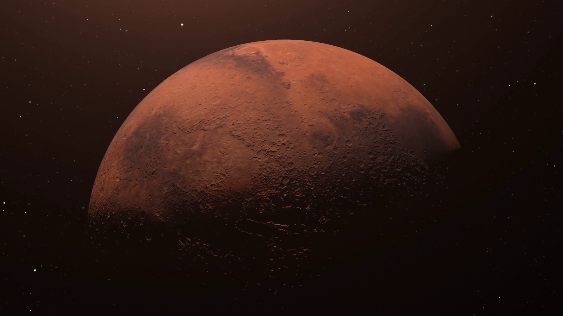 Mars Scene From Space 03 Stock Motion Graphics SBV-347751945 - Storyblocks