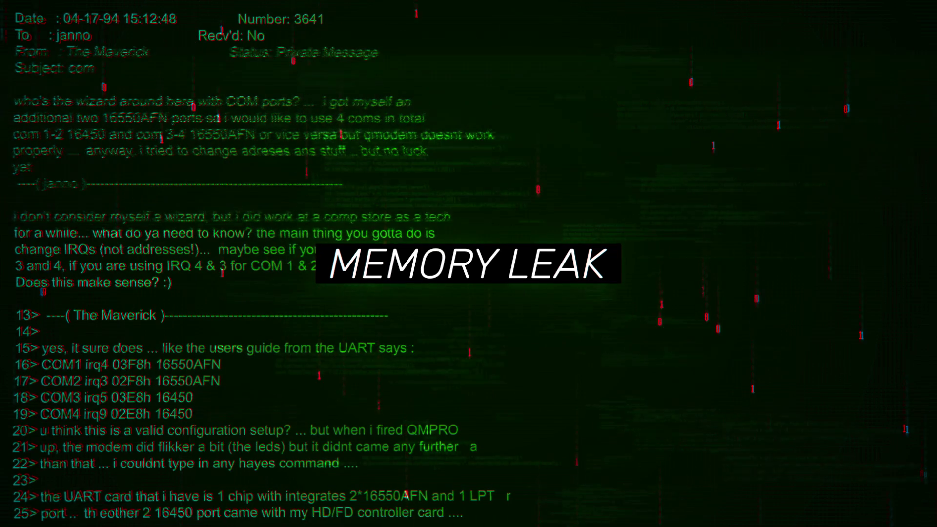 Memory Leak Text On Hacking Background Screen Stock Motion Graphics SBV-351831306 - Storyblocks