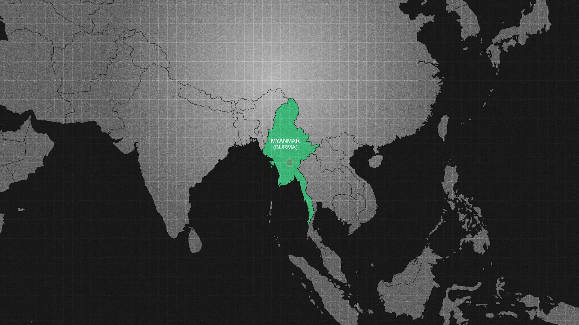Myanmar Burma Hud Map Green Color Stock Motion Graphics SBV-348787808 ...