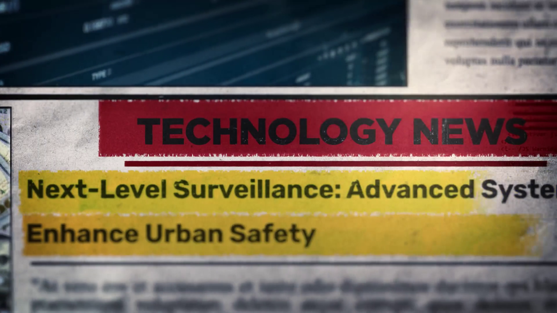 Next Level Surveillance Advanced Systems Stock Motion Graphics SBV ...