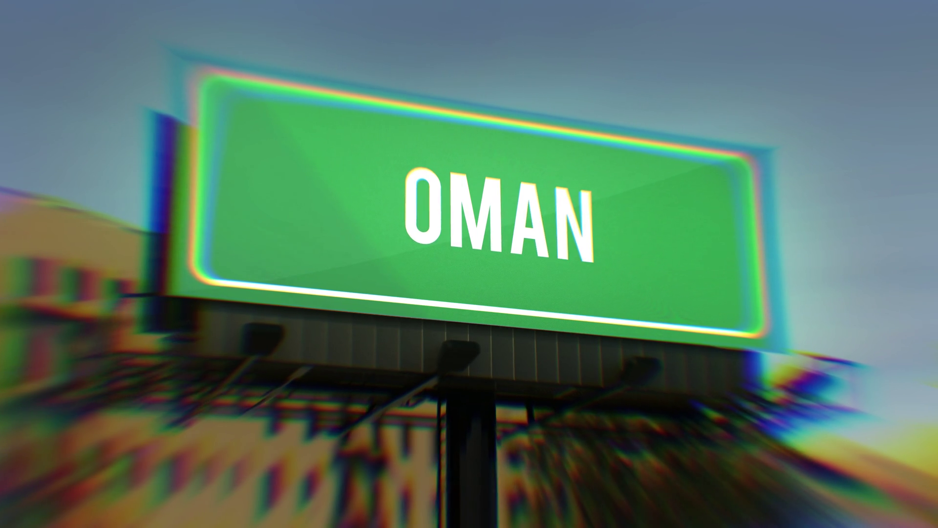Oman Country Urban Street Billboard Stock Motion Graphics SBV-352762443 ...
