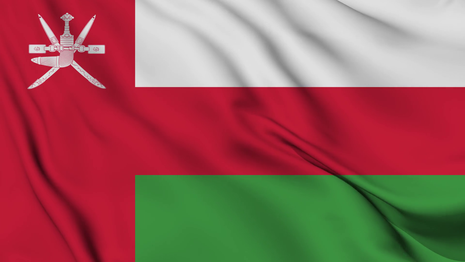 Oman Waveing Flag New Style Stock Motion Graphics SBV-348810953 ...