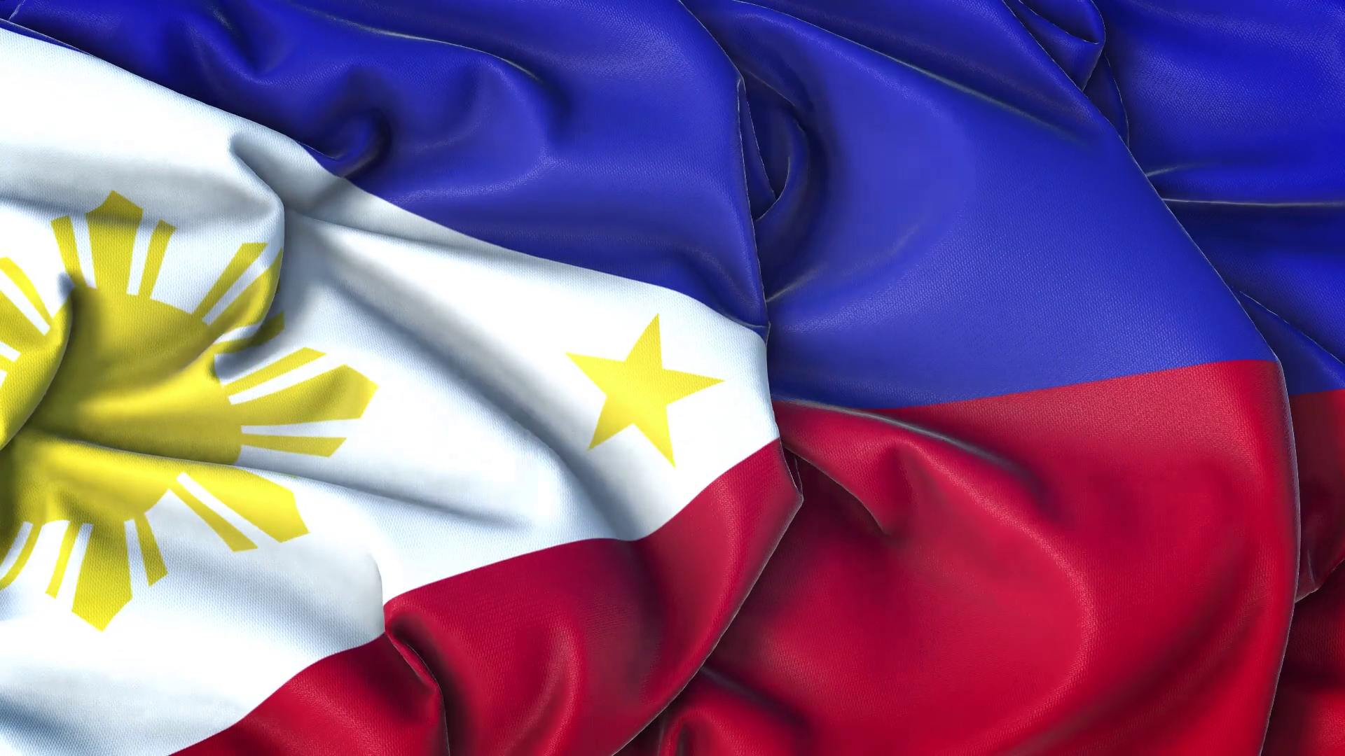 Philippines Flag Zoom In Very Realistic Stock Motion Graphics SBV ...