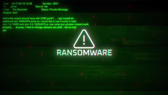 Ransomware Attack | Colors motion backgrounds - Storyblocks