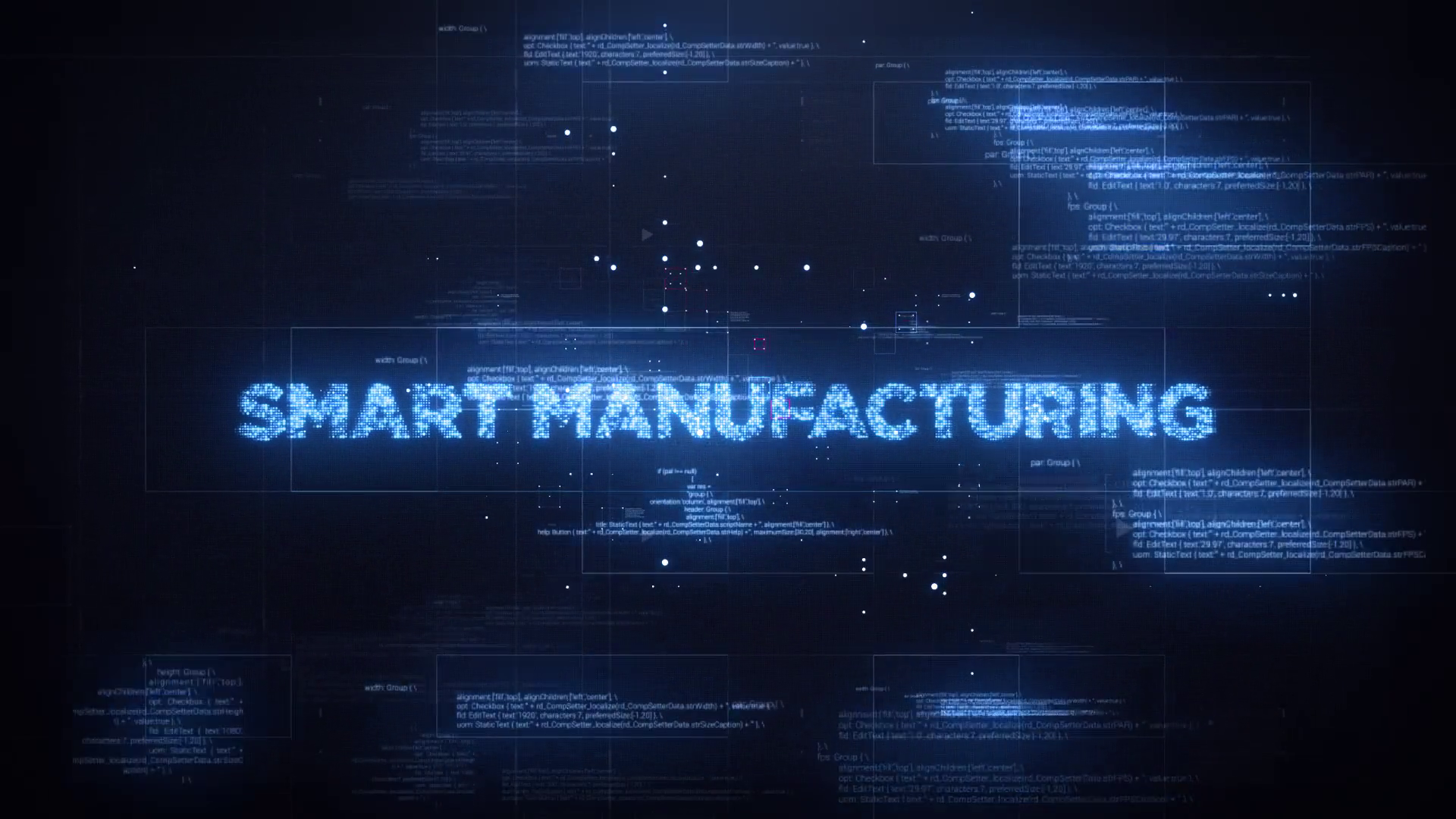Smart Manufacturing Word On Dynamic Stock Motion Graphics SBV-351715006 ...