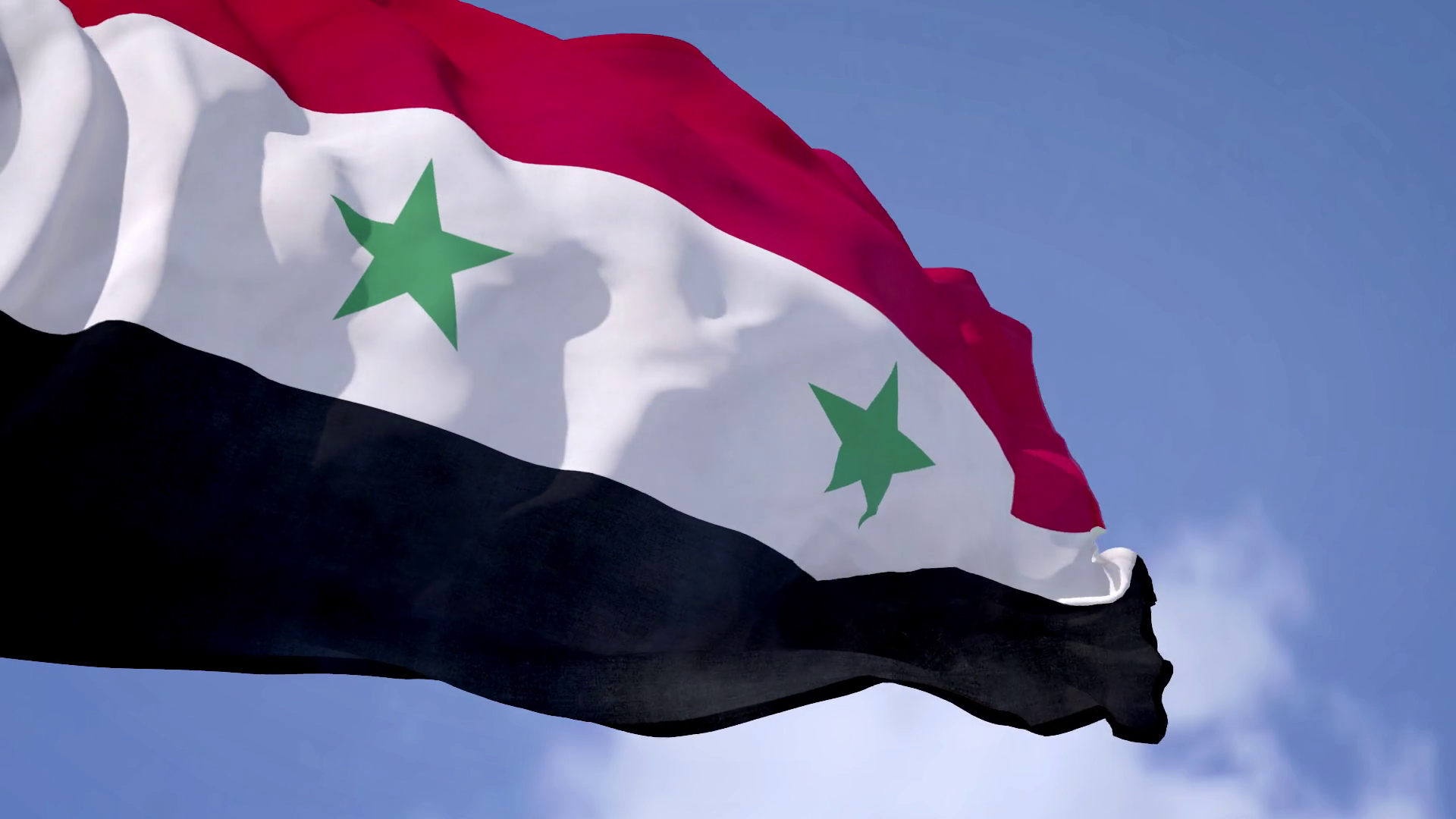 Syria Waving Flag Fast Stock Motion Graphics SBV-348950310 - Storyblocks