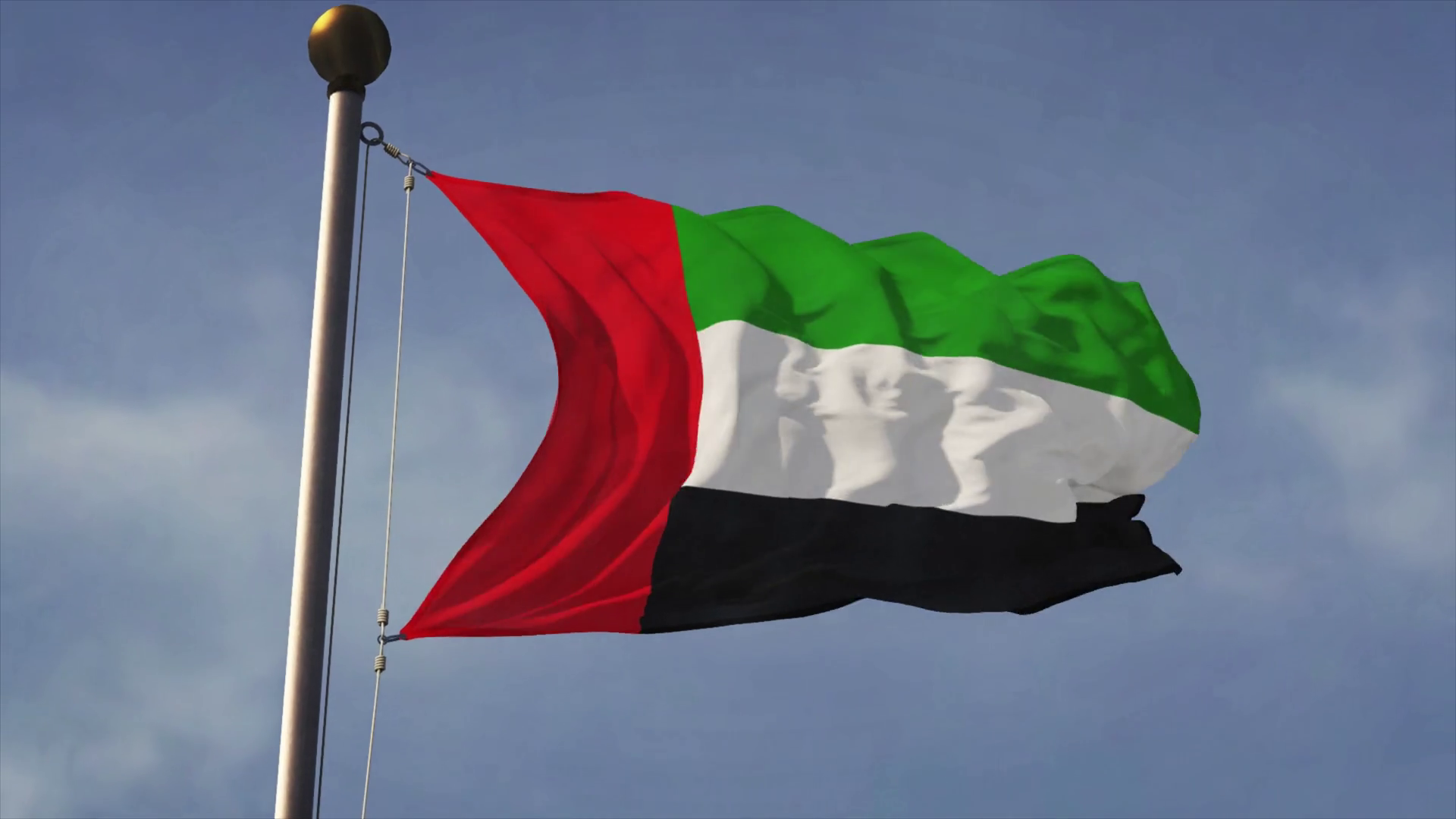 Uae Flag Fast Waveing 4 K Stock Motion Graphics SBV-348387558 - Storyblocks