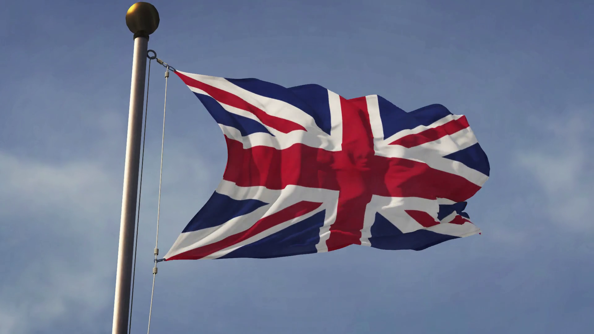Uk Flag Fast Waveing Stock Motion Graphics SBV-348387565 - Storyblocks