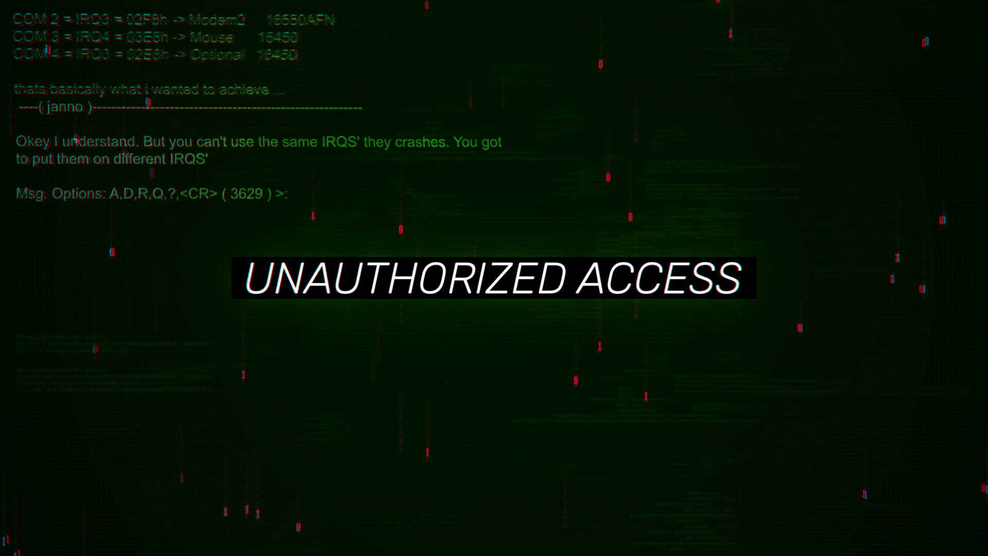 Unauthorized Access Text On Hacking Stock Motion Graphics SBV-351831608 ...