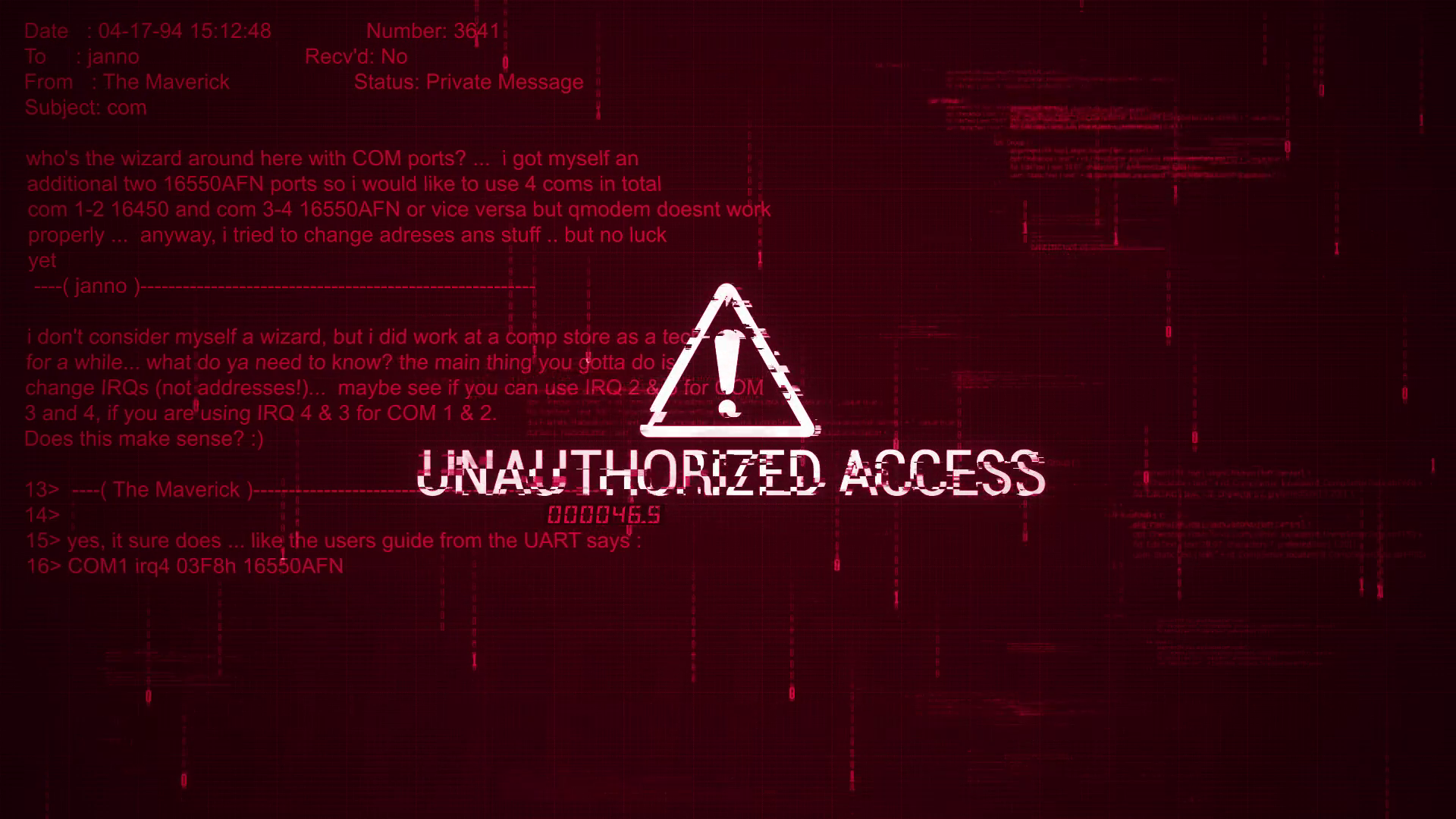Unauthorized Access Warning Text On Hacking Stock Motion Graphics SBV-351720471 - Storyblocks