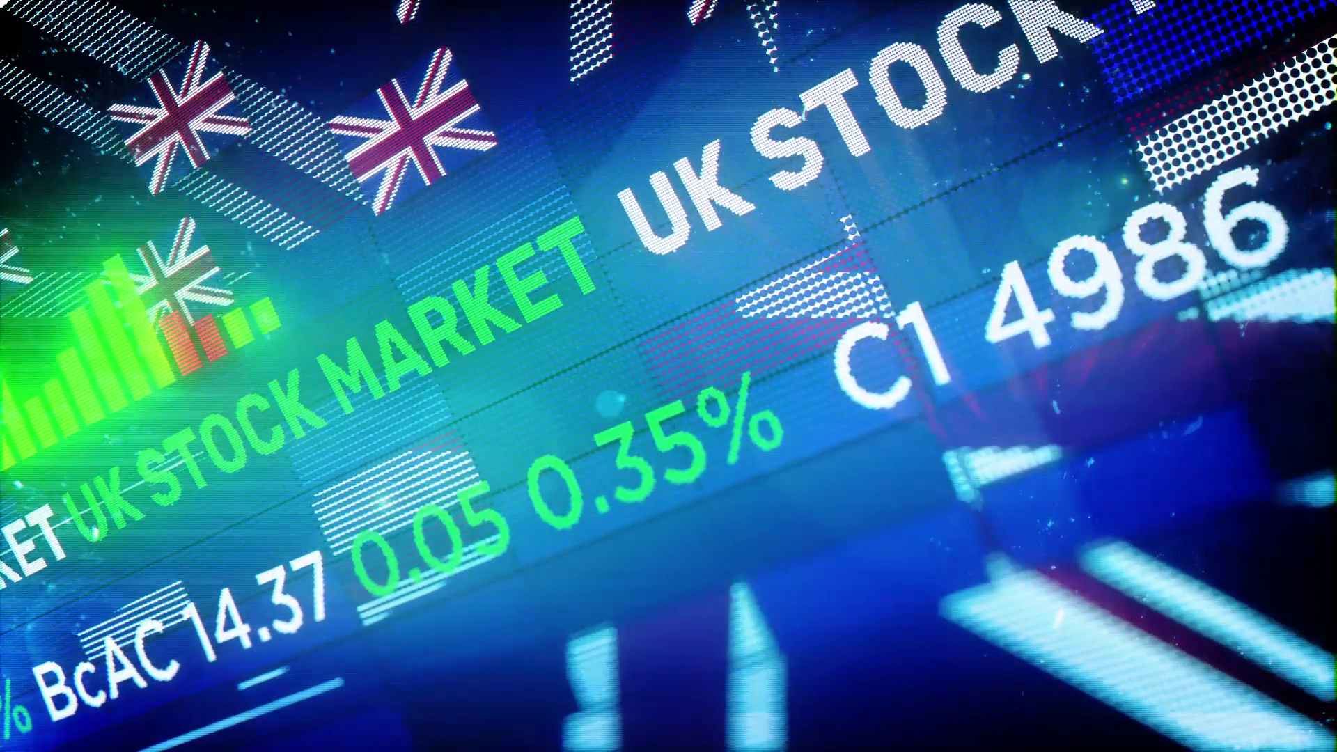 United Kingdom Stock Market Data Chart Of Stock Motion Graphics SBV ...