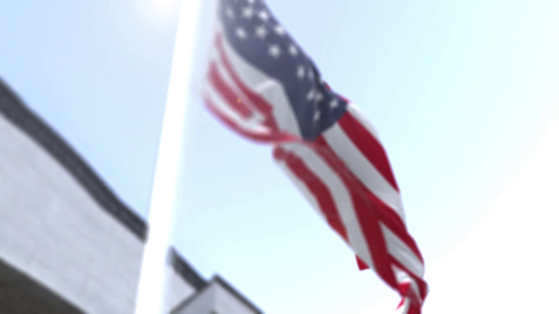 United States Flag Waving Rotating Camera Stock Motion Graphics SBV ...