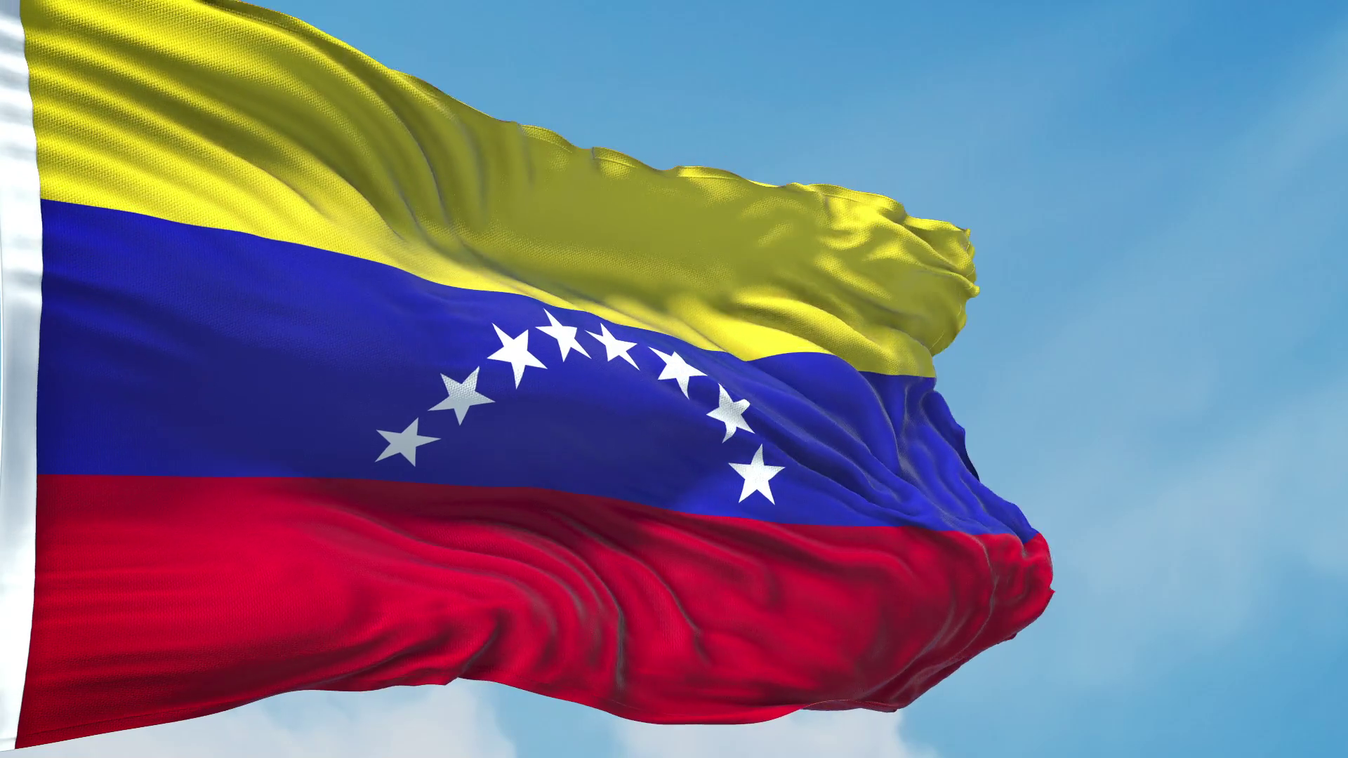 Venezuela Realistic Waving 4k Stock Motion Graphics SBV-348591764 ...