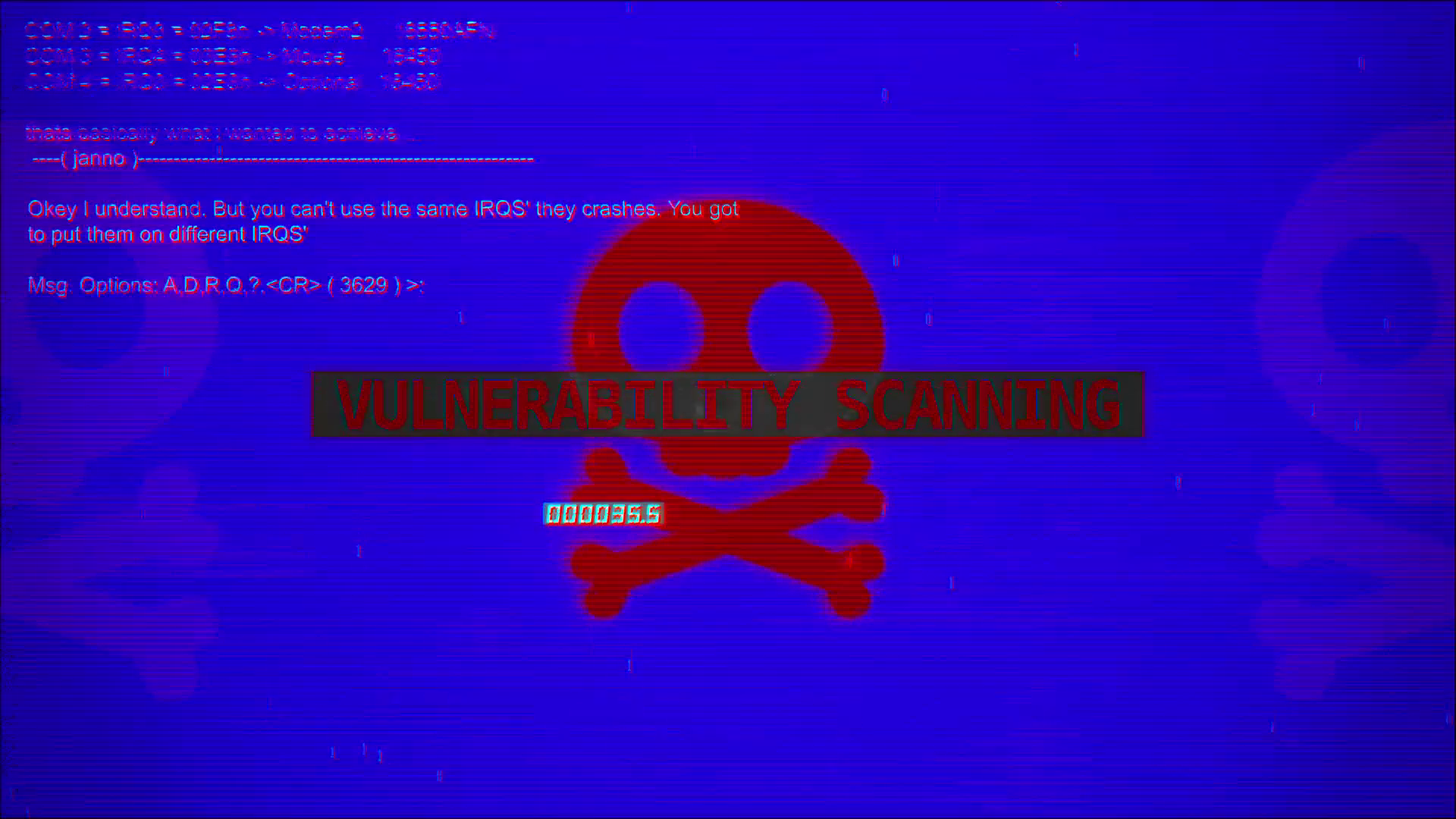 Vulnerability Scanning Warning Text On Stock Motion Graphics SBV-351782184 - Storyblocks