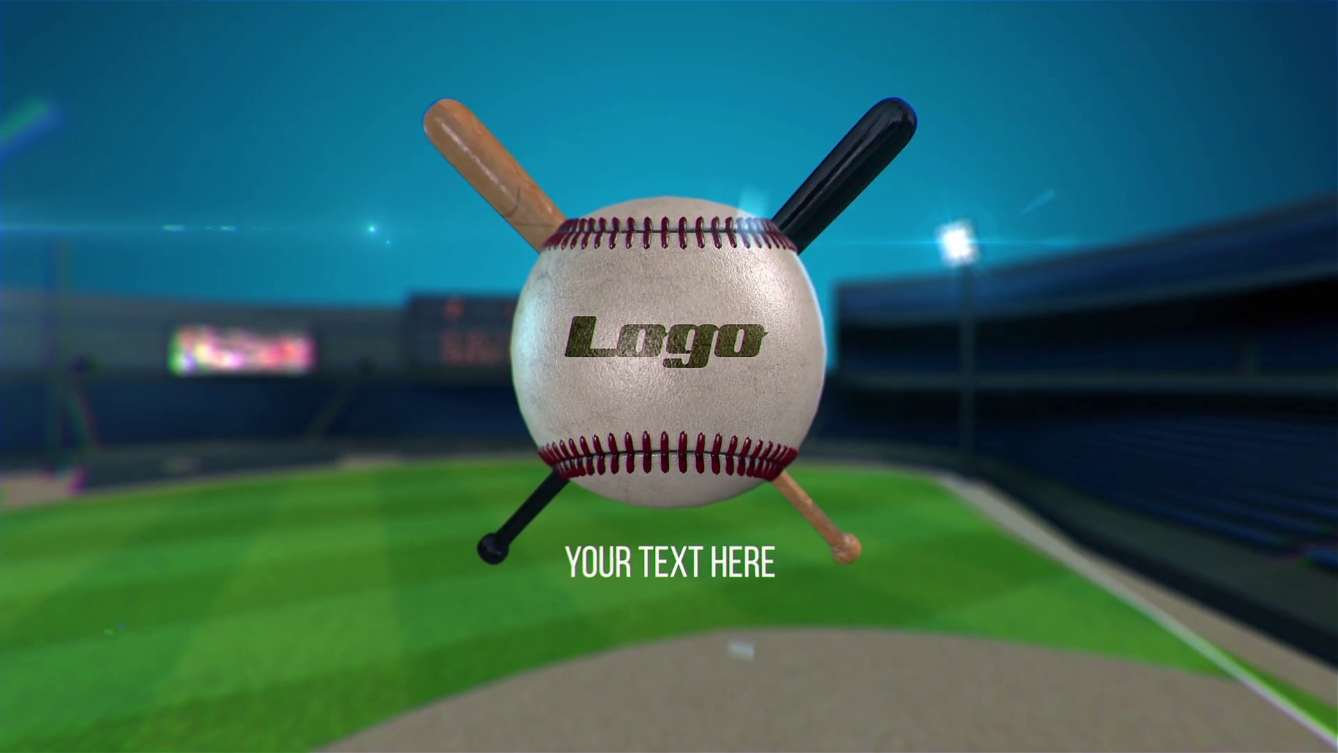 AE Template: Sport Logo Baseball SBV-346782966 - Storyblocks