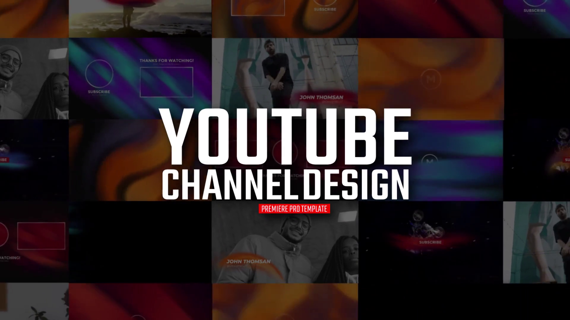 Youtube Channel Design Template SBV-339011201 - Storyblocks