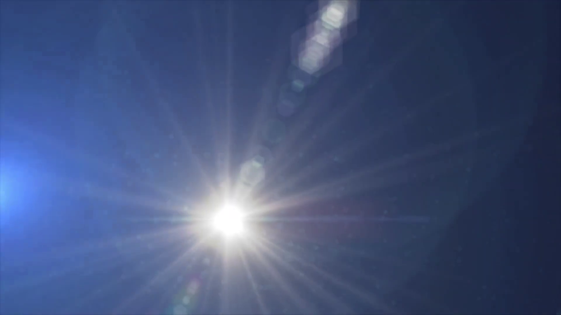 Blue Lens Flare With Particles Motion Stock Motion Graphics SBV ...