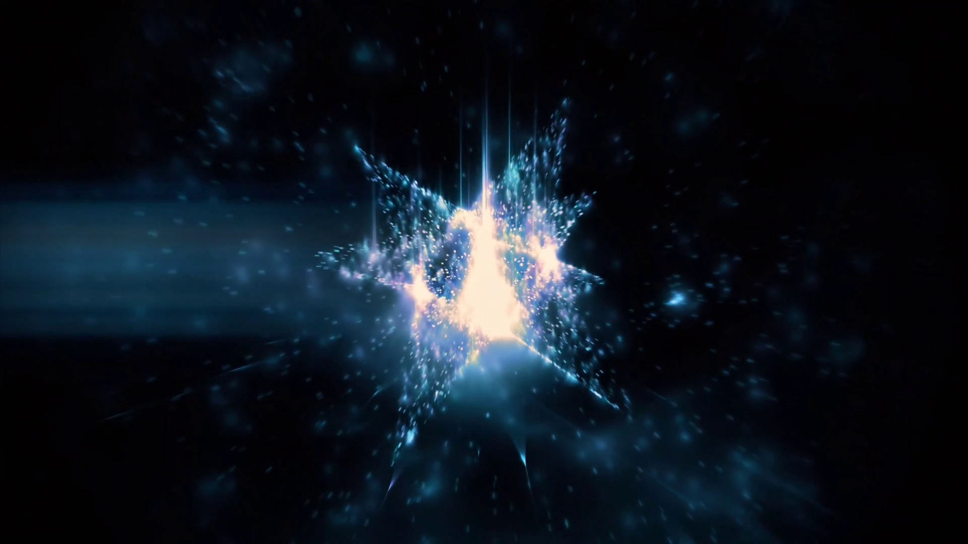 Blue Star Sparkling Space Moving Loop Stock Motion Graphics SBV-347347813 - Storyblocks