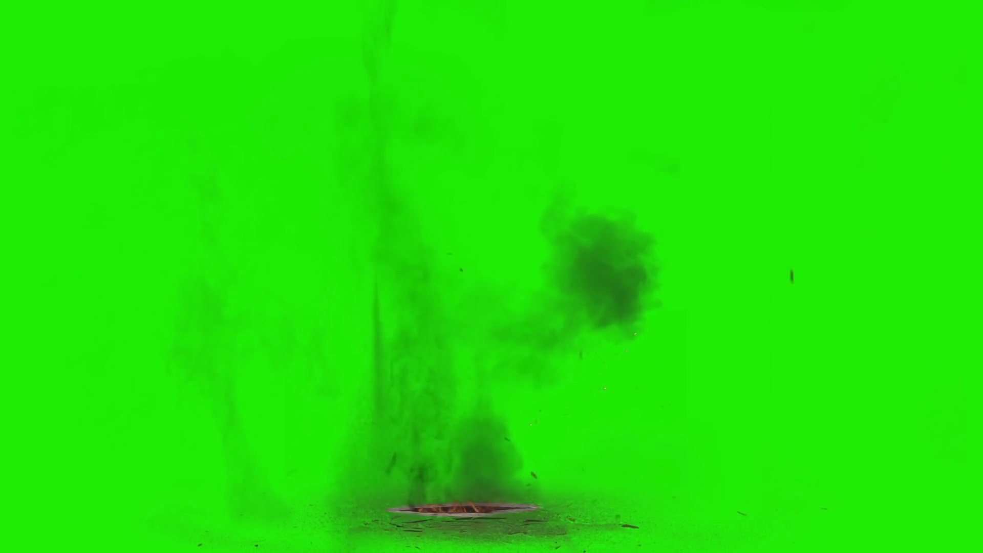 Explosion Effect On Green Screen 5 Stock Motion Graphics SBV-349211249 ...
