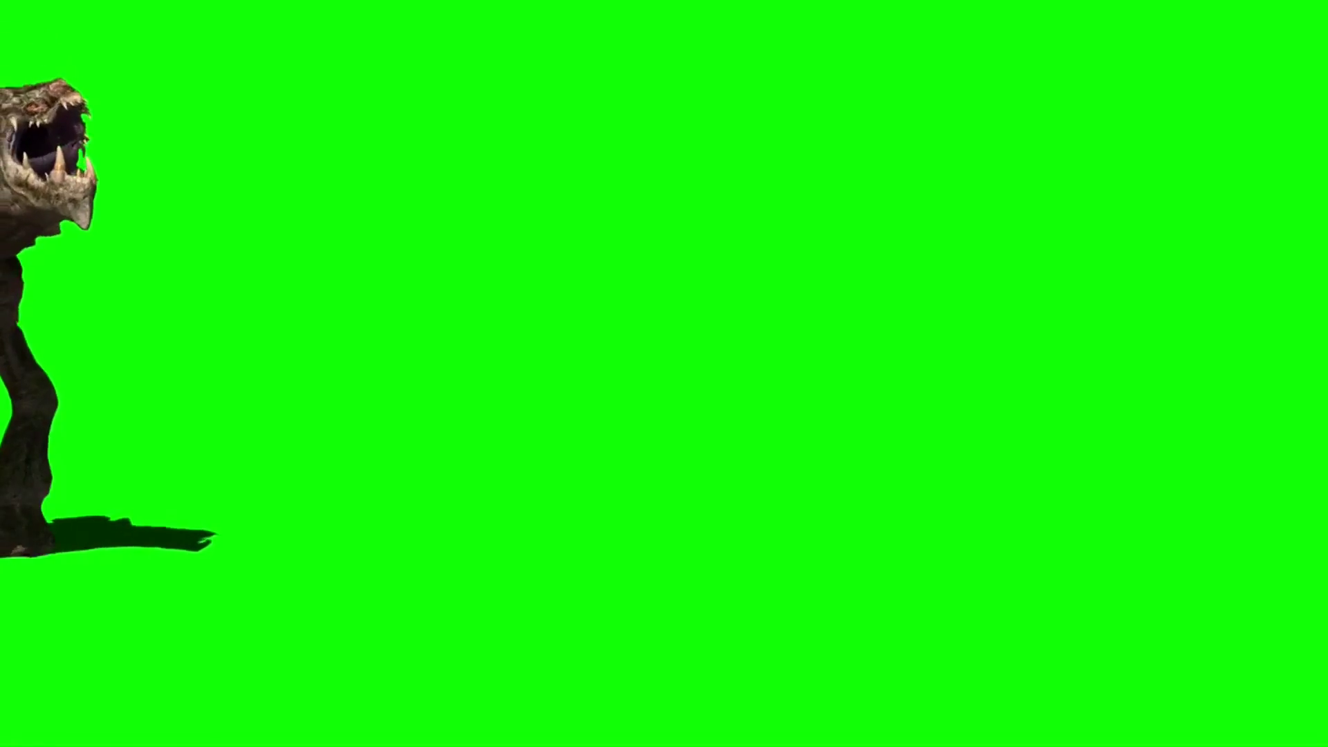 Monster Dies On Green Screen Stock Motion Graphics SBV-347559986 ...