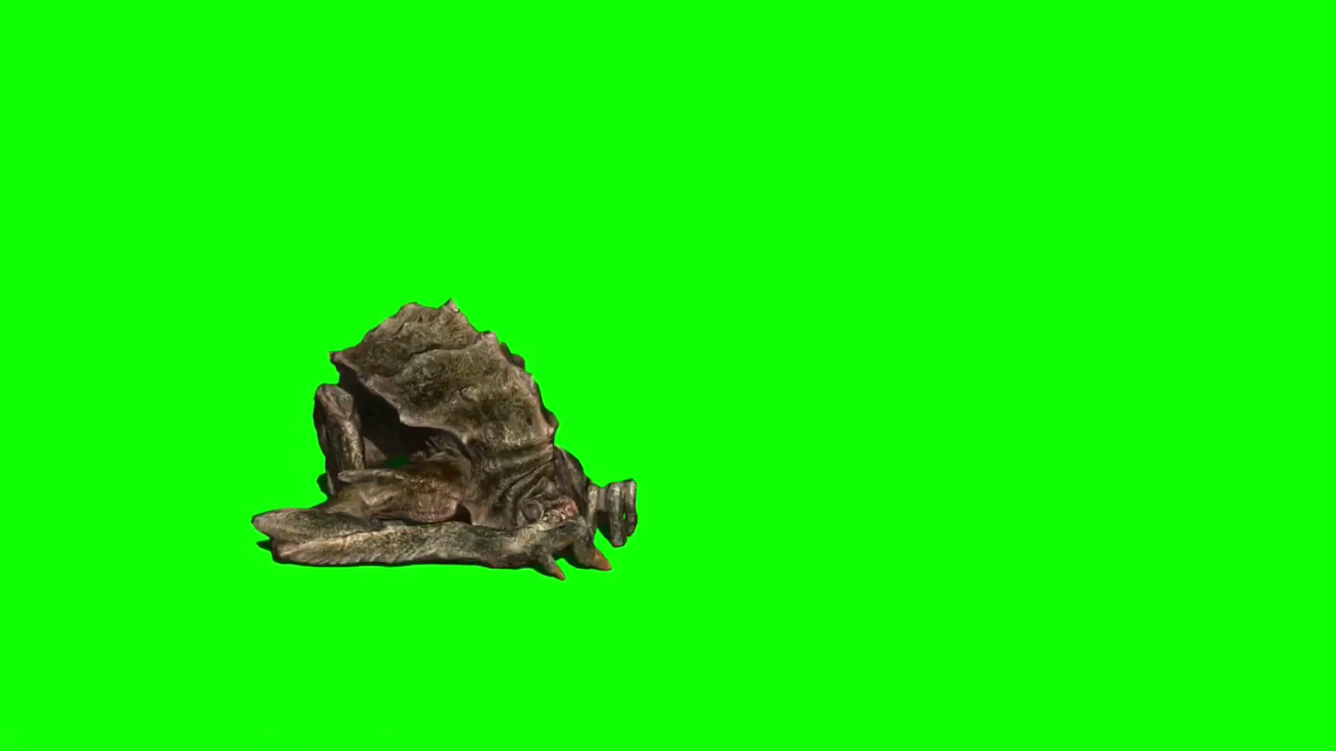 Monster Roaring On Green Screen 3 Stock Motion Graphics SBV-347559992 ...