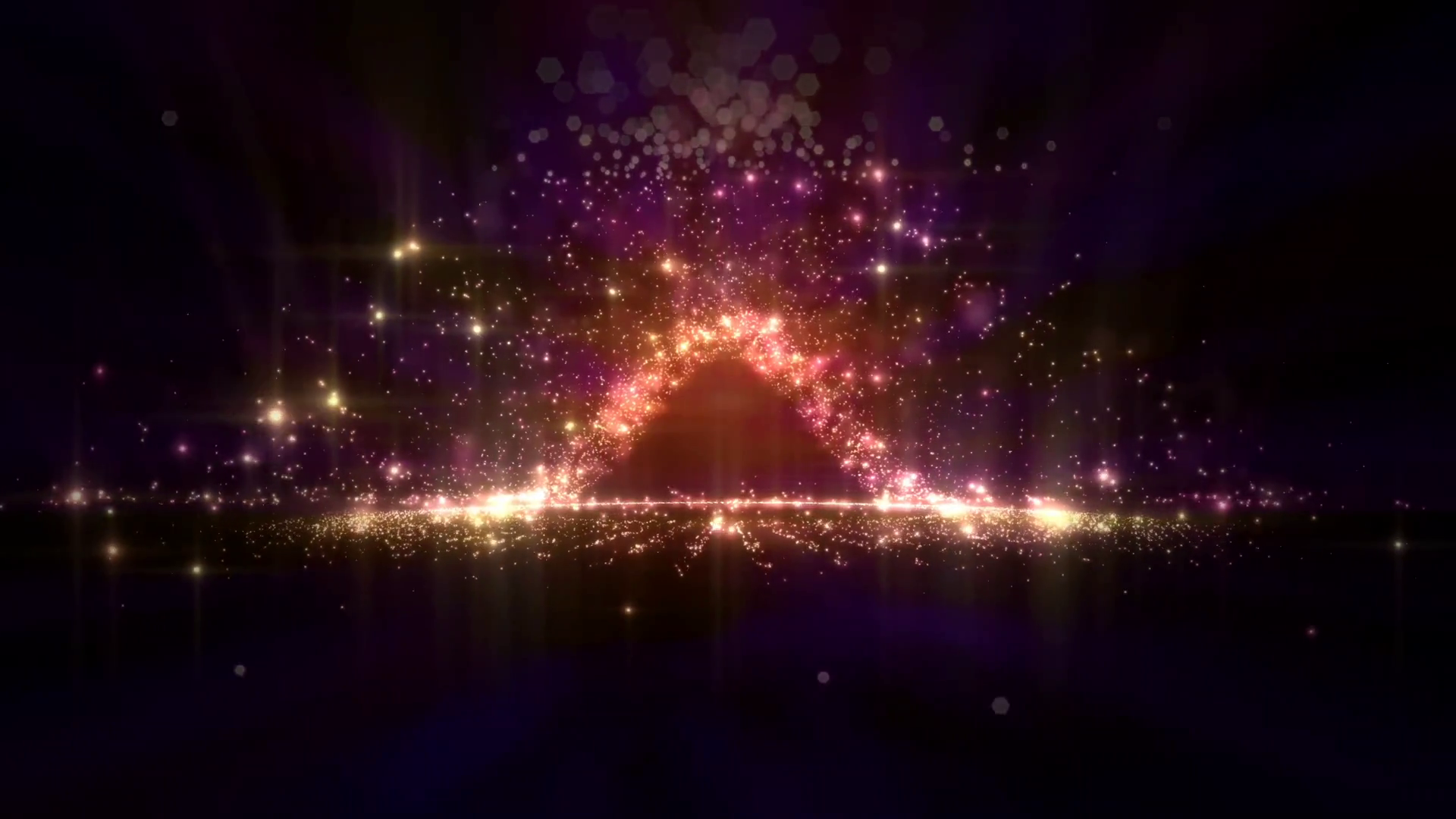 Triangular Stars Gate Space Moving Loop Stock Motion Graphics SBV ...