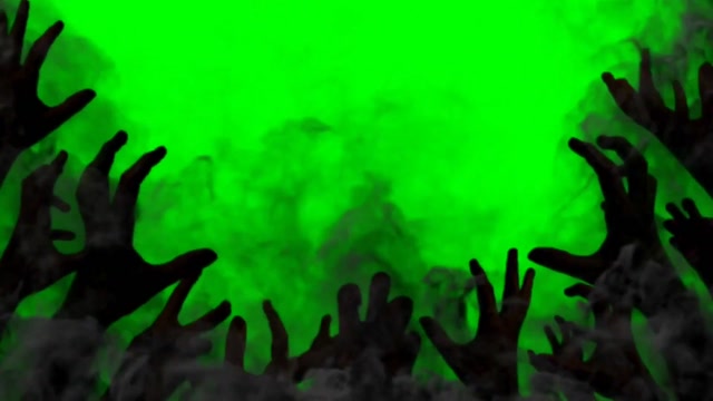 Zombie Green Screen | Holidays and Celebrations motion backgrounds ...