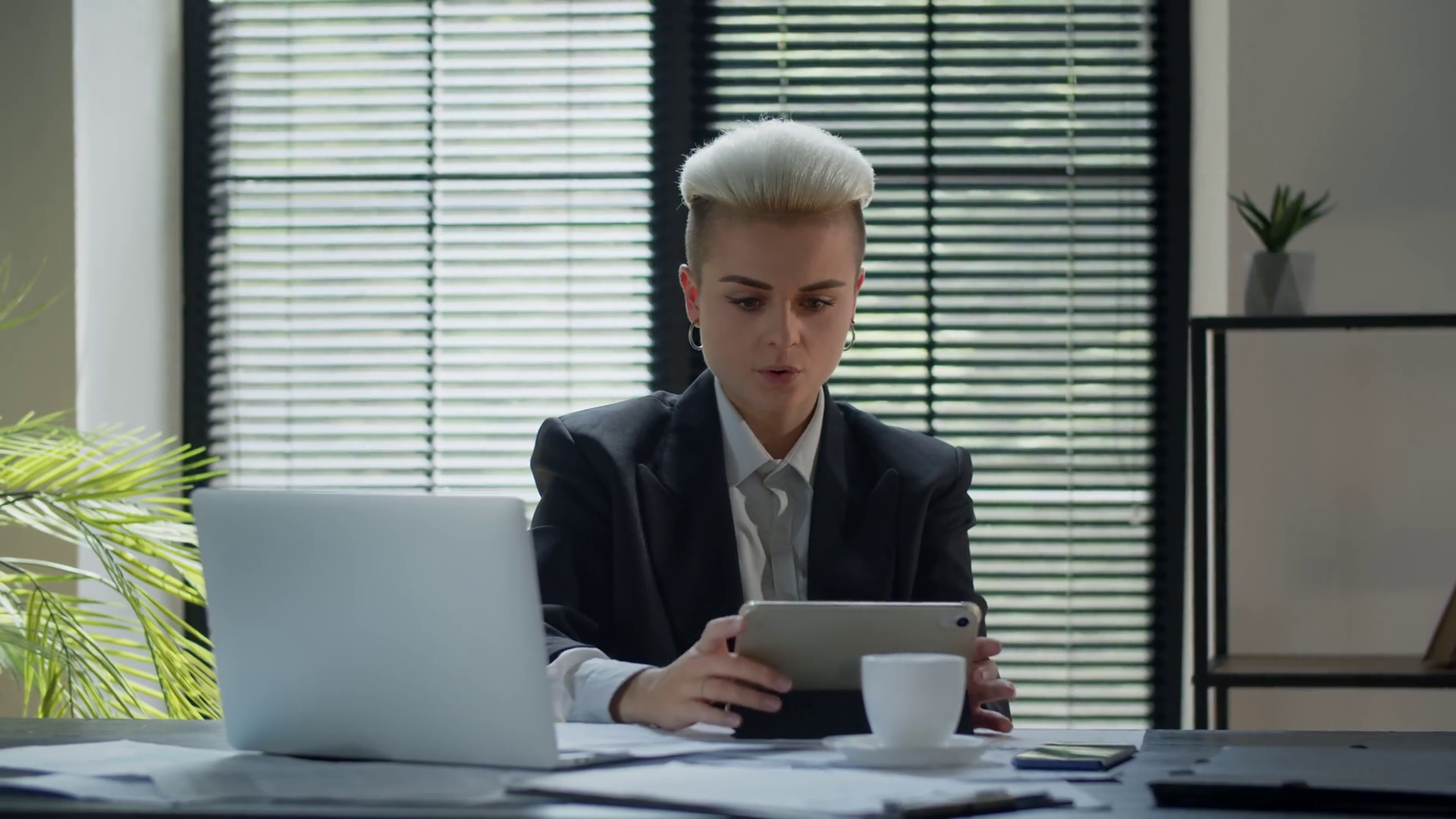 Concept Of Working Project Manager Young Stock Footage SBV-348675991 ...