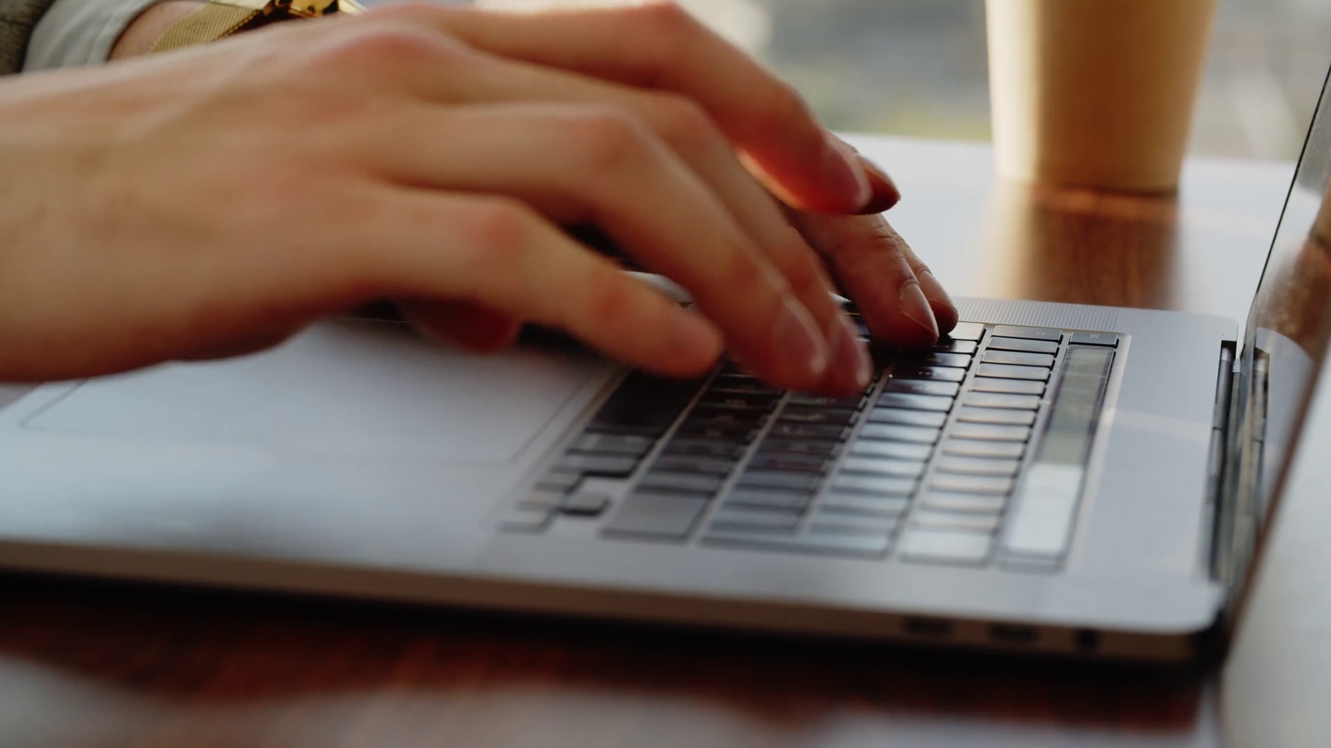 Close Up Hands Type Text On Keyboard Stock Footage SBV-348750762 ...