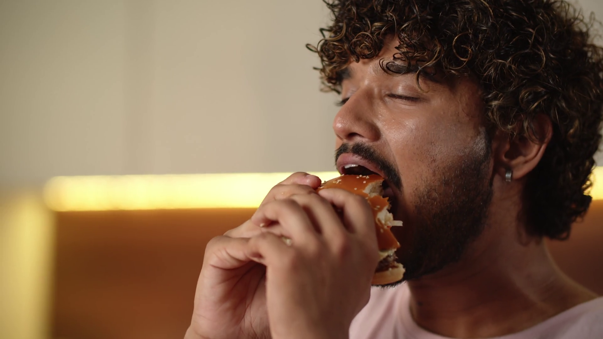 American Style Concept Of Fast Food Hungry Stock Footage SBV-348757971 ...